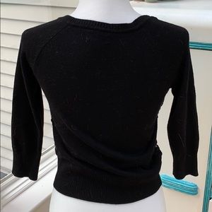 Wet Seal | Sweaters | Wet Seal Cardigan Sweater Black Lacy Pink ...